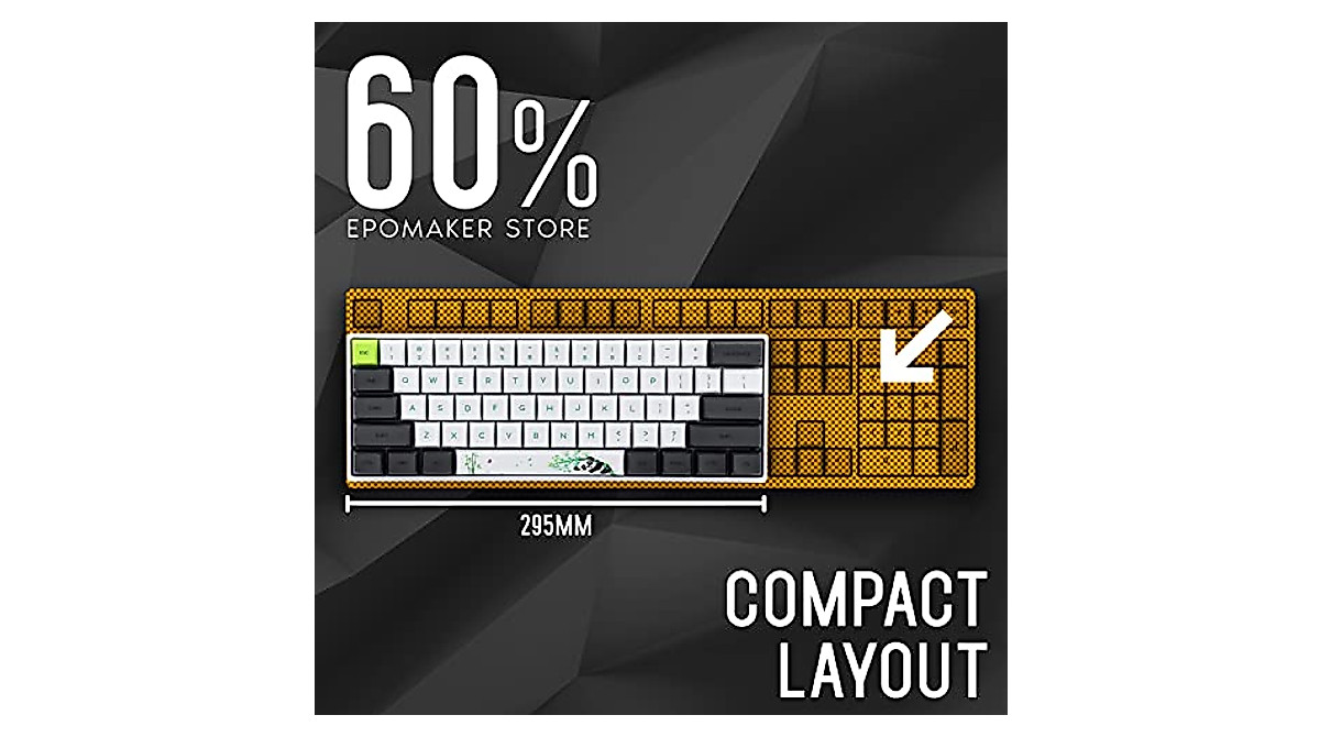 EPOMAKER SKYLOONG SK61 61 Keys 60% Hot Swappable Programmable ...