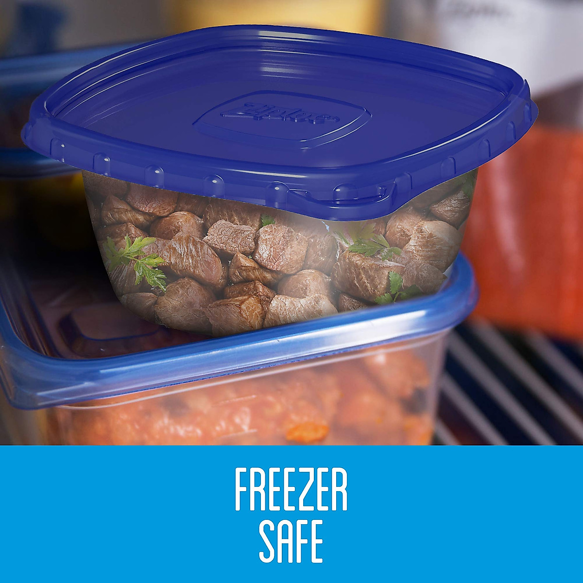 Ziploc Food Storage Meal Prep Containers Reusable for Kitchen Organization, Dishwasher Safe, Variety Pack, 20 Count