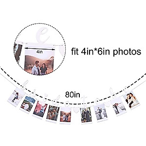 Bride to Be Photo Banner - White Card Stock Bride to Be Decorations, Bachelorette Party Decorations, Bridal Shower Decorations, Miss to Mrs Banner