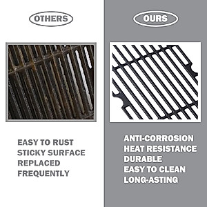 463342119 Grill Grates Parts for Charbroil Performance 4 5 Burner Grill Replacement Parts 463347519 463347518 463347017 463347418 463376017 463342118 Charbroil 475 Side Burner G470-0002-W1 Grates