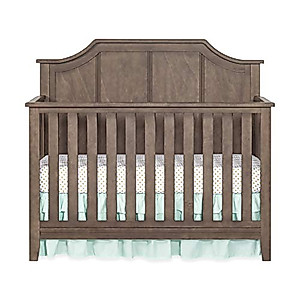Child Craft Rylan 4-in-1 Convertible Crib, Baby Crib Converts to Day Bed, Toddler Bed and Full Size Bed, 3 Adjustable Mattress Positions, Non-Toxic, Baby Safe Finish (Cocoa Bean Brown)