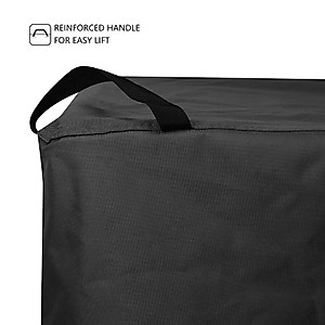 ULTCOVER Smart Selection Outdoor Hot Tub Hard Cover Protector Waterproof Square SPA Cover Cap 76 inch, Black