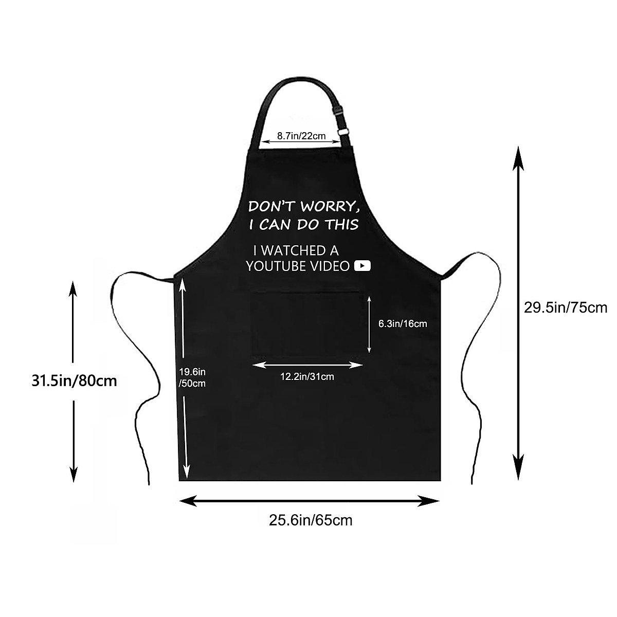 HKOMERE Christmas Gifts for Men and Women, Gifts for Mom, Gifts for Dad, Husband, Boyfriend, Brother, Wife, Girlfriend, Unique Birthday Gifts, Humor Apron for Friends Kitchen Chef Aprons Baking Gifts