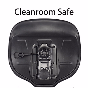 TAKE UR SEAT® Deluxe Polyurethane Drafting Lab Stool Chair, 18" Adjustable Footring, 10" Adjustable Height, Heavy Duty,Shipped Within 24 Hours Rubber Casters