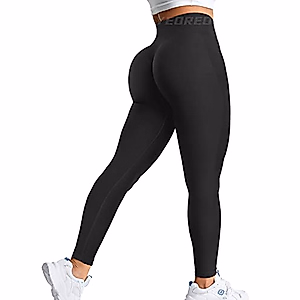 YEOREO Workout Leggings for Women Seamless High Waist Leggings Gym Exercise Yoga Pant Scrunch Butt Lifting Tights