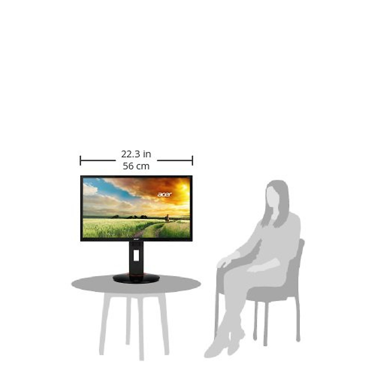 Acer XB240H Abpr 24-Inch Full HD NVIDIA G-SYNC (1920 x 1080) Widescreen Monitor