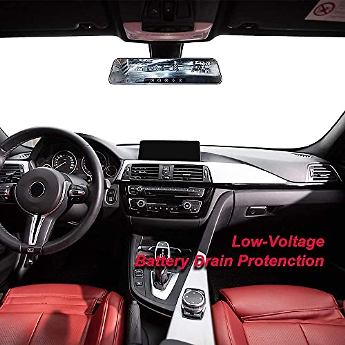 WOLFBOX Hardwire Kit for i03 Car Camera, Hardwire Kit Mini USB12V- 24V to 5V with Battery Drain Protection