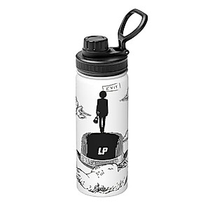Eevikion Laura Musics Pergolizz Stainless Steel Insulated Tumbler Sports Water Bottle Hot and Cold Travel Cup 18oz