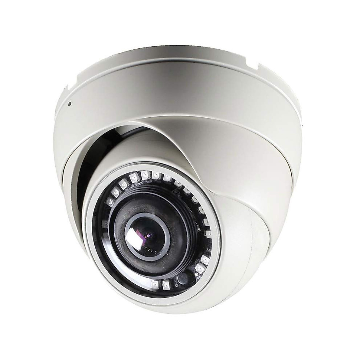 CCTV Camera Pros HD-D180 180 Degree Dome Security Camera | Full HD Over Coax | HD-TVI AHD HDCVI CCTV 1080p | 2MP Wide Angle Indoor Outdoor Home Surveillance Camera