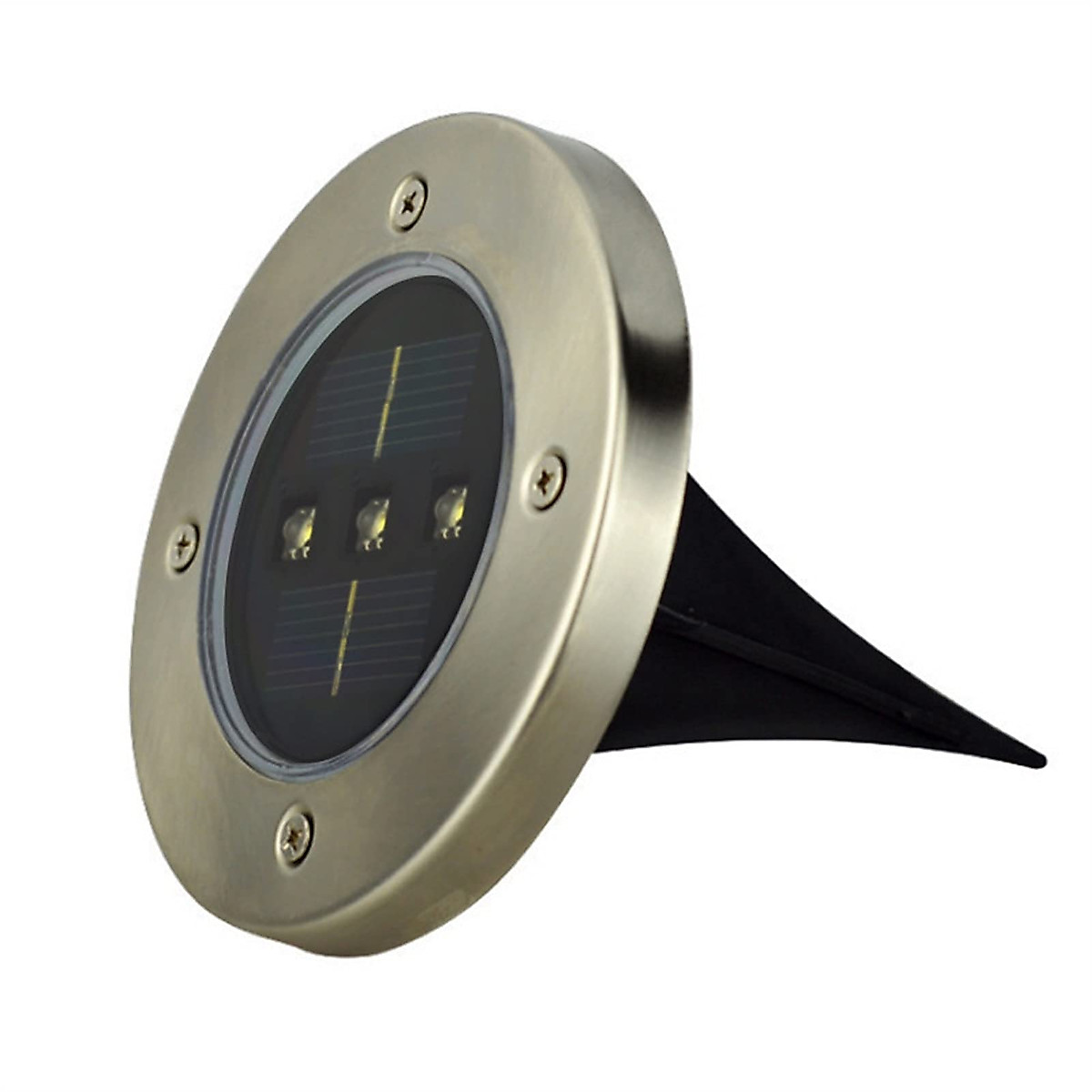 KOVOSCJ Solar Solar Underground Lights Lawn Lights Garden Courtyard Outdoor Villas Home Furnishings Waterproof Led Lights Plug-in Lights Waterproof (Size : Coffee Lawn lam)