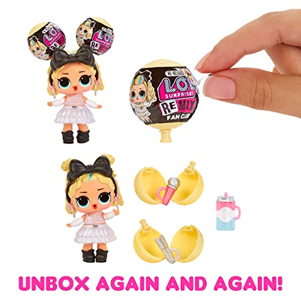 L.O.L. Surprise! Sooo Mini with Collectible Doll, 8 Surprises, Mini L.O.L. Surprise! Balls, Limited Edition Dolls- Great Gift for Girls Age 4+