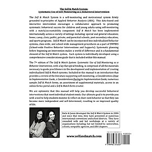 The Self & Match System: Systematic Use of Self-Monitoring as a Behavioral Intervention (With Digital Forms) 7th Edition