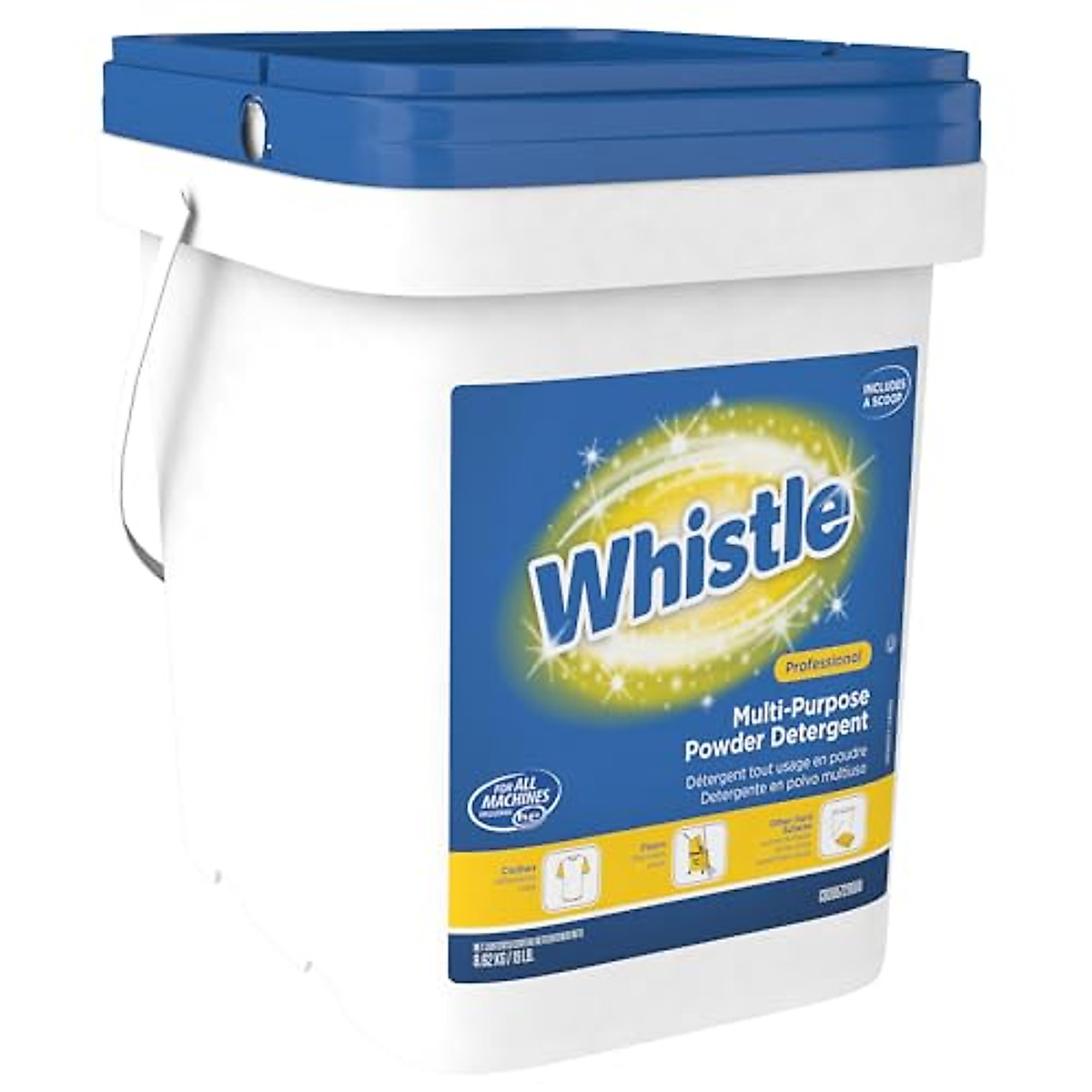 Diversey Whistle Multi-Purpose Powder Detergent, Citrus, 19 Lb Pail