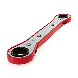 TEKTON 2210 Ratchet Box End Wrench Set, Metric, 5-Piece [Older Model]