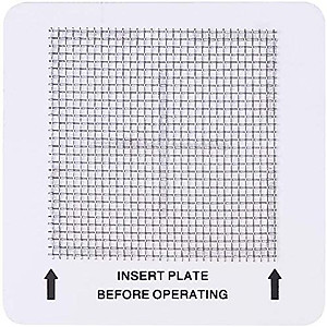 Universal Ceramic Ozone Plates for Mammoth and Other Generic Ozone Generators Washable Purification Air Purifier, 4.5" x 4.5" Inches Replacement Ozone Plates (2 Pack)…
