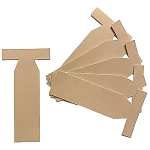 Aetna Foot Products-Adhesive Turf Toe T-Strap – Pack of 100 – Big Toe Brace Straightener – 100% Cotton Moleskin for Support – Medical Grade Adhesive