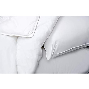 WESTEX Canadian Lac Brome White Duck Down Comforter, Queen