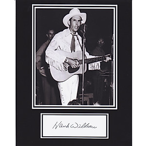 Kirkland Hank Williams 8 X 10 Autograph Photo on Glossy Photo Paper