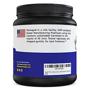 Large 12 Oz. Coconut Activated Charcoal Powder. Whitens Teeth, Rejuvenates Skin and Hair, Supports Better Digestion. USA-Owned Producers, Free Scoop