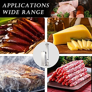 Marada Cold Smoke Generator Works with Any Outside BBQ Grill Hot or Cold Electric Smoker Pellet Accessory Add Natural Smoky Flavor to Meat Vegetable Electric Smoke Maker