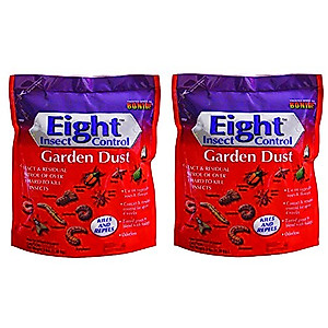 Bonide 78630 Eight Insect Control Garden Dust Pest Control, 3-Pounds, 2 Pack
