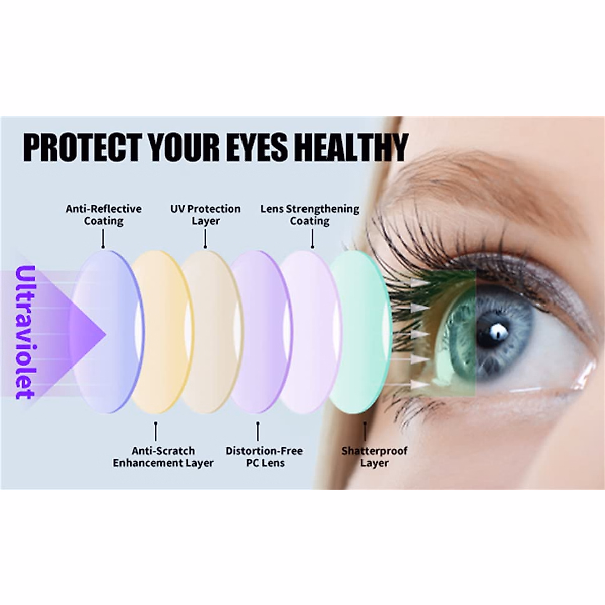 FEISEDY Retro Round Steampunk Sunglasses Women Men Vintage Eyewear Light Plastic Frame with Leatherwear B2532