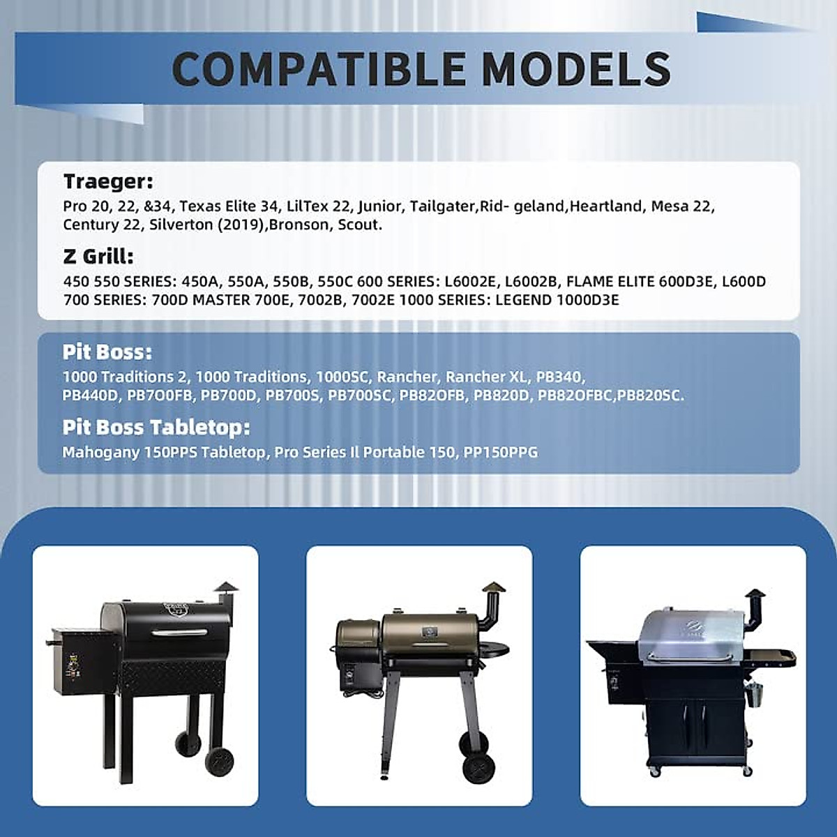 Pit Boss Control Board Digital Thermostat Kit Replacement for Universal Grill and Smoker PID Control Board/Thermostat for Pit Boss/Traeger/Zgrill Pellet Grill Smoker