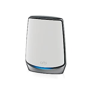 Orbi RBR850 Whole Home AX6000 Tri-Band Mesh WiFi 6 System (Router Only), White (Renewed)