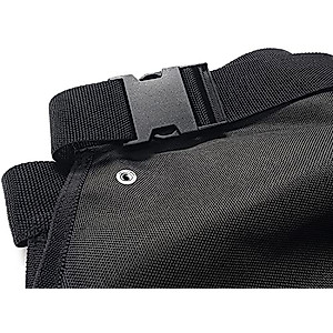 FORESTER Chainsaw Apron Chaps with Pocket & Adjustable Belt (37" Grey)