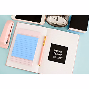 Post-it Super Sticky Notes, 3x3 in, 5 Pads, 2x the Sticking Power, Black (654-5SSSC)