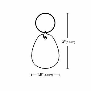 ForLeatherMore - Fly Fishing - Genuine Leather Keychain - Hobby Key Fobs