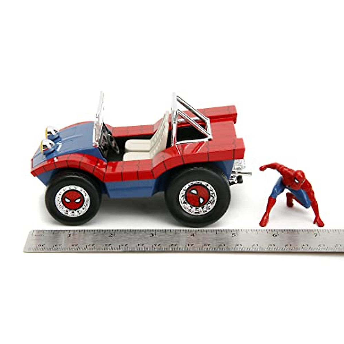 Jada MARVEL 60TH ANNIVERSARY 70S EDITION BUGGY WITH SPIDERMAN