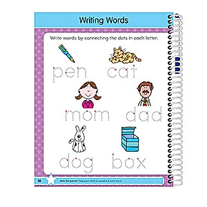 Wipe Clean Preschool Workbook for Kids Ages 3-5: Activities including Early Math, Letter and Number Tracing, First Phonics, Counting, Pen Control and More! Includes Dry Erase Marker