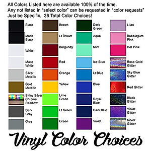 Must Cook All the Things Vinyl Decal Sticker for Instant Pots