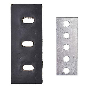 Universal Snow Blower Impeller Kit 3/8" 3-Blade Modified Parts Replacement for 2 Stage Machine