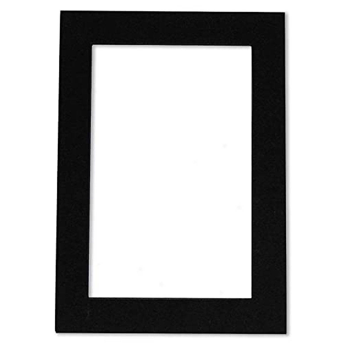 Pack of Ten Acid Free 28x34 Mats Bevel Cut for 26x32 Photos - Black with Black Core Precut Matboards With Backing Boards and Self Seal Photo Mat Bags For Pictures, Photos, Framing - 4-ply Thickness