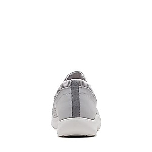 Clarks Adella Stroll Oxford, Light Grey, 8 Medium