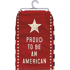Primitives by Kathy Proud to Be an American Home Décor Dish Towel