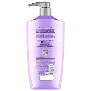 L'Oreal Paris Elvive Hyaluron Plump Hydrating Shampoo for Dehydrated, Dry Hair Infused with Hyaluronic Acid Care Complex, Paraben-Free, 26.5 Fl Oz