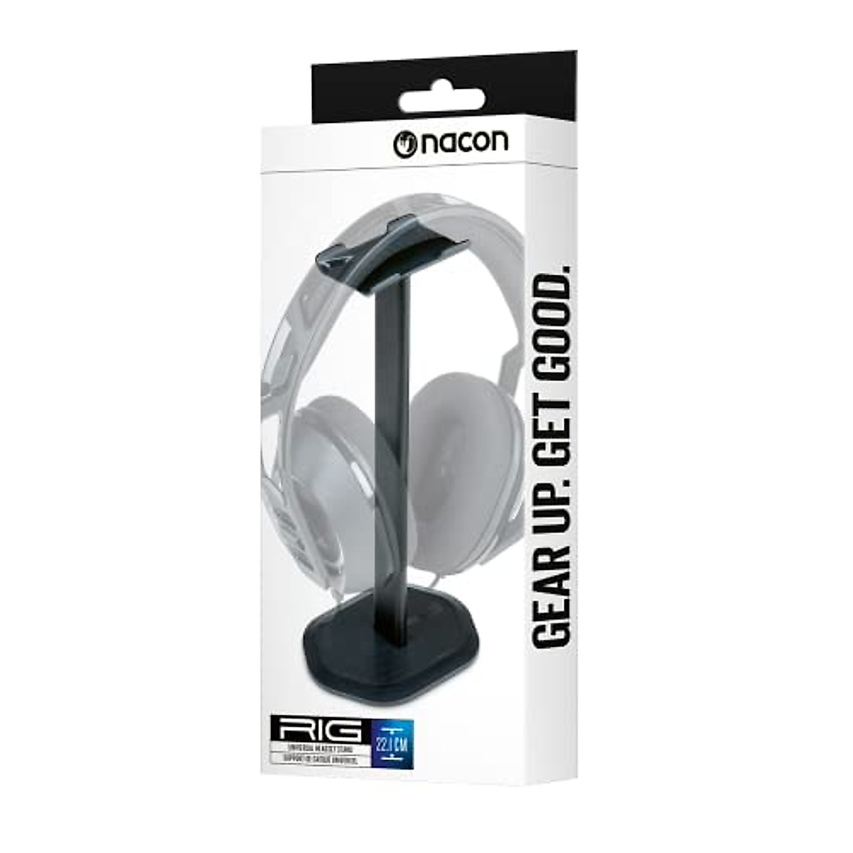 RIG Universal Gaming Headset and Headphone Stand - Featuring A Sturdy Metal Design and Rubber Base, Ideal for Your Gaming Setup