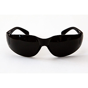 G & F Products 13017 EyePRO 12 pack Safety Glasses, safety goggles, Scratch, Impact, and Ballistic Resistant, smoke lens, 12 Pack