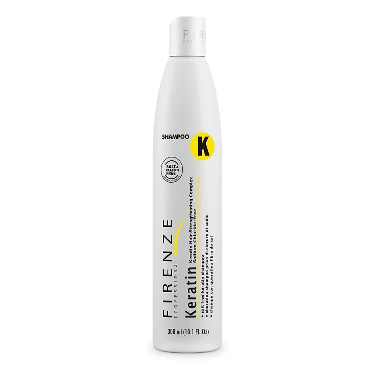 Firenze Professional Keratin Care Bundle - Keratin Complex Shampoo and Intense Conditioning Complex Pack, Includes Gift Bag