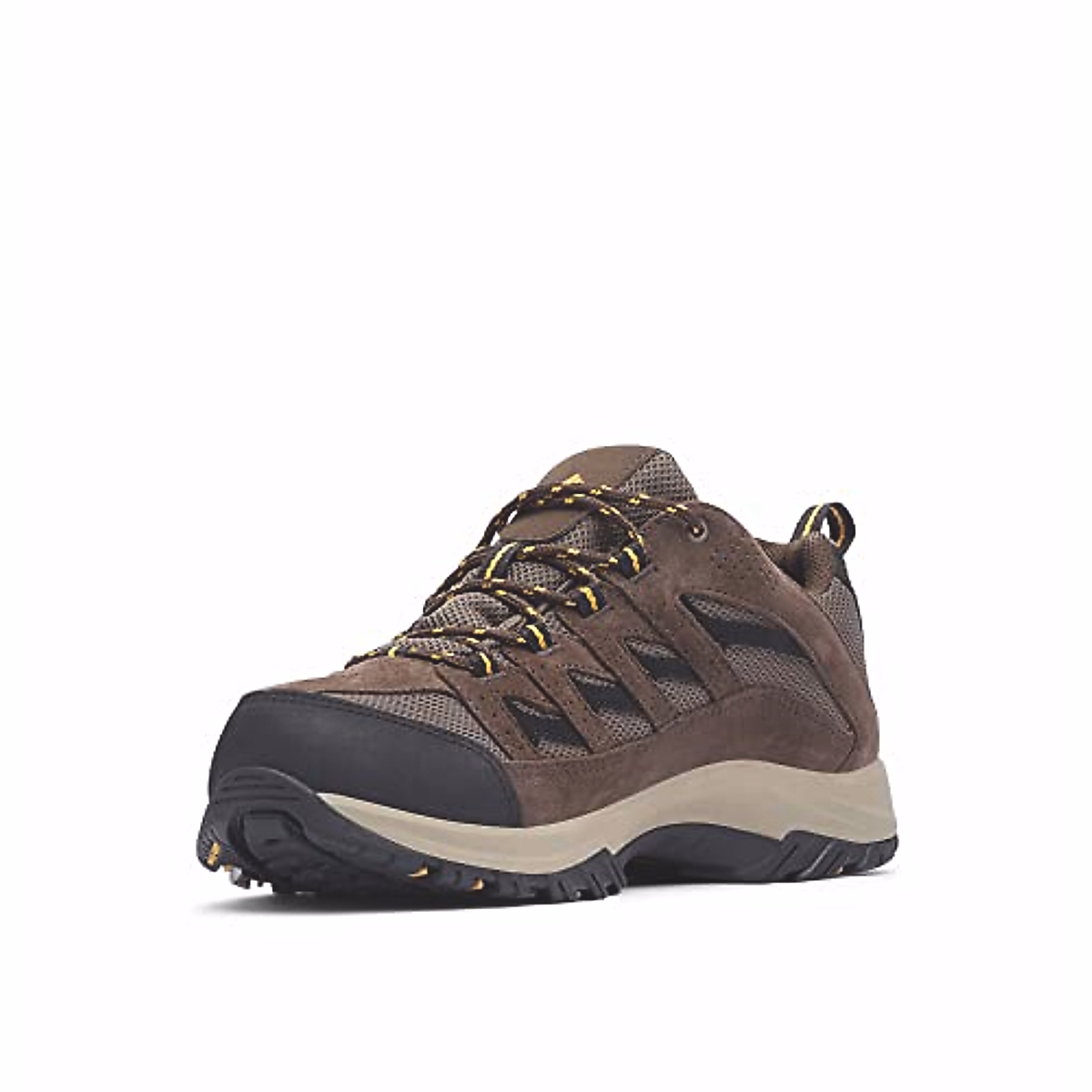 Columbia Men's Crestwood Waterproof, Mud/Squash, 10.5