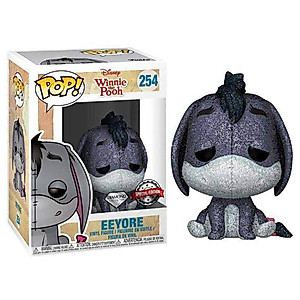 Funko Pop Winnie The Pooh Eeyore Diamond Edition Exclusive, One Size, Black