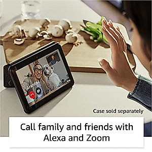 Amazon Fire HD 8 Plus tablet, 8” HD Display, 32 GB, 30% faster processor, 3GB RAM, wireless charging, (2022 release), Gray, without lockscreen ads