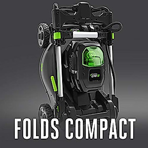 EGO Power+ LM2021 20-Inch 56-Volt Lithium-ion Cordless Battery Walk Behind Push Lawn Mower with Steel Deck - 5.0 Ah Battery and Charger Included