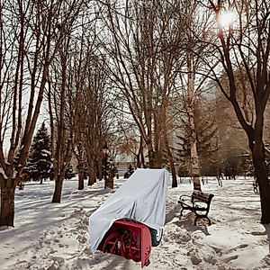 GANAZONO Snow Blower Protector Snow Blower Cover Snowplow Cover Farm Supplies Weatherproof Compact