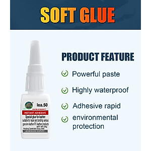 20g Special Glue for Leather, Leather Repair Glue, Used for bonding Between Leather and Leather, Leather and substrates of Different Materials, Suitable for All Kinds of Leather/PU Leather