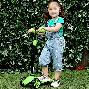 ygqtbc Children 2-3-6 Years Old Baby Three-Wheel Twist Swing Yo Car Kids Toys Beginners (Color : B)