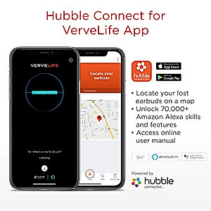 Motorola VerveBuds 500 True Wireless in-Ear Headphones - Cordless Earbuds with Microphone - Use as a Mono Bluetooth 5.0 Headset - Stereo Sound, Dual Mic, 9 Hours Playtime - Voice Assistant Compatible